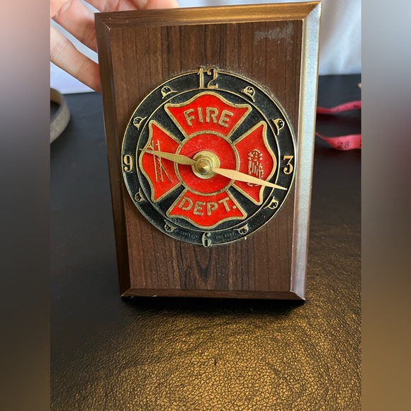 Accents | This Is The Perfect Clock For That Fireman You Know Great For ...